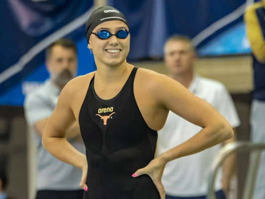 Kelly Pash, Erica Sullivan Blast Top Times in Nation to Lead Texas Women