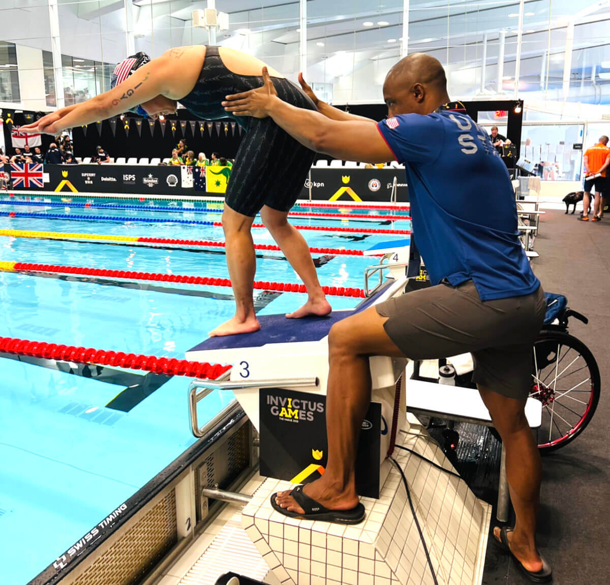 Atiba Wade Leads Team USA to Stellar Performance at Invictus Games