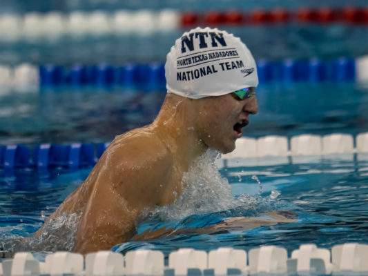 Maximus Williamson Beats 200 Free 15-16 NAG Record at Jr Nationals