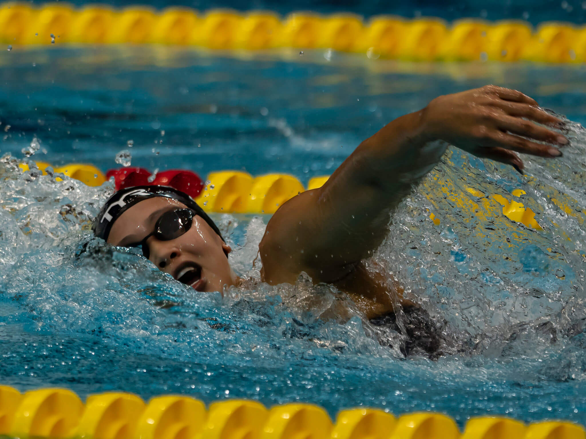 Bella Sims No Longer Overshadowed, Among Country's Top Swimmers