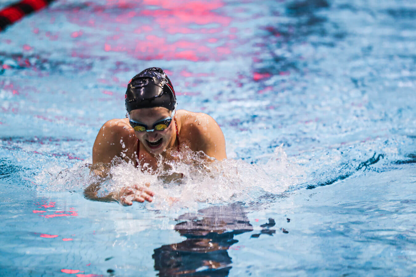 Rutgers Swims Past Villanova Behind Rachel Kimmel