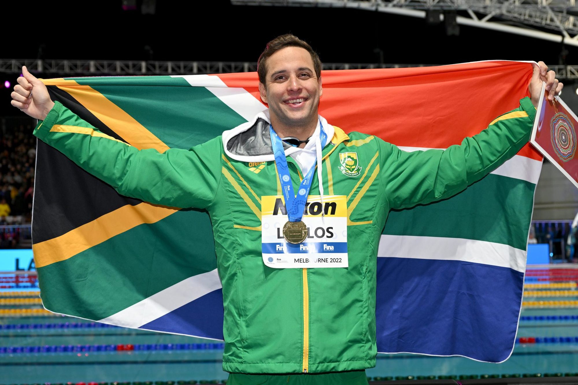Chad Le Clos Comes From Clouds to Claim Gold In the 200 Butterfly