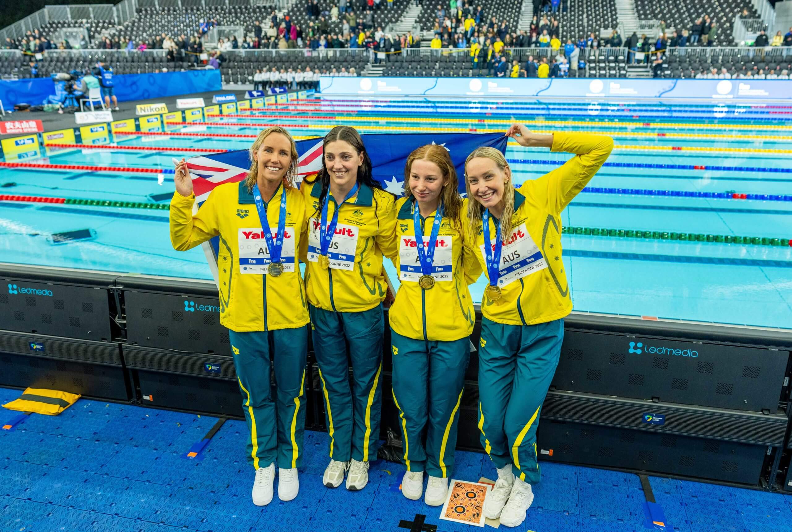 Emma McKeon Carries Australia to World Record in 400 Freestyle Relay