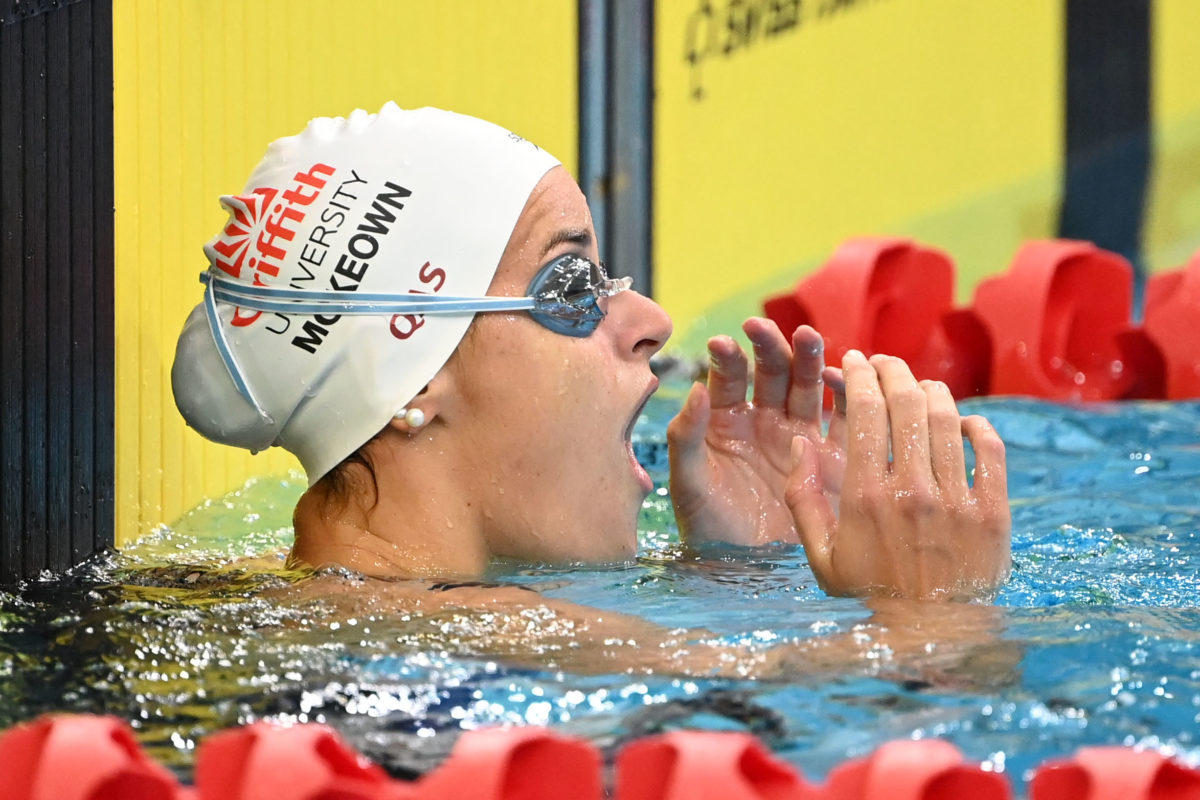 BREAKING: Kaylee McKeown Smashes 200m Backstroke World Record