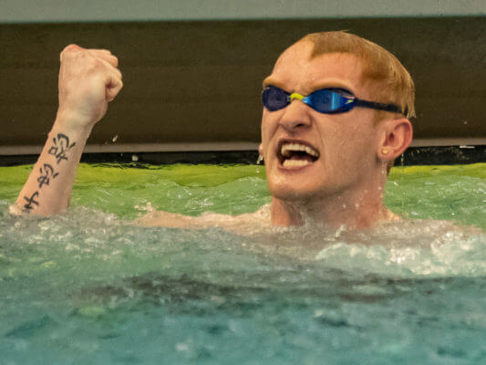NCAA Men's Championships: NC State's Aiden Hayes Wins 200 Butterfly
