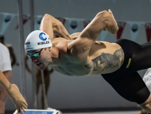 Kibler, Shackell, Shackell, Diehl Swim World-Class Times in Indianapolis