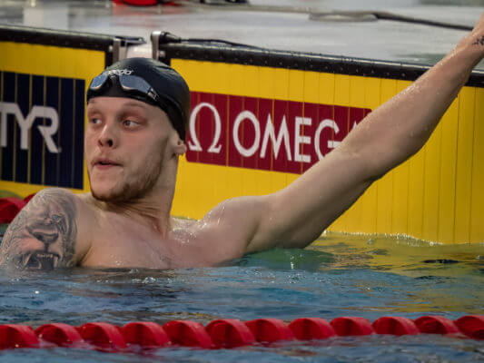 Matt Richards Breaks British Record in 100 Freestyle