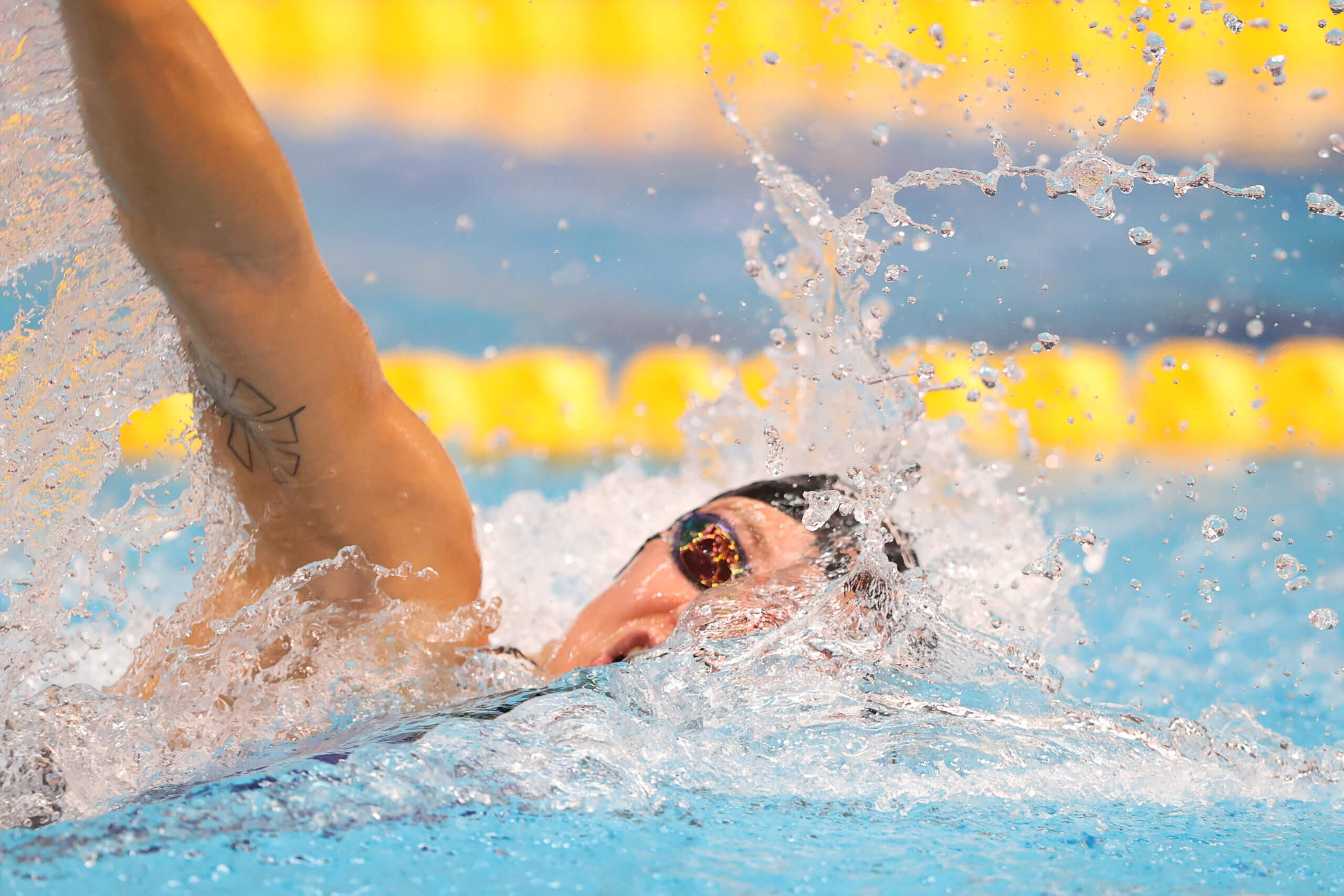 Anna Hopkin Books Olympic Ticket In 100 Free To Clinch Double