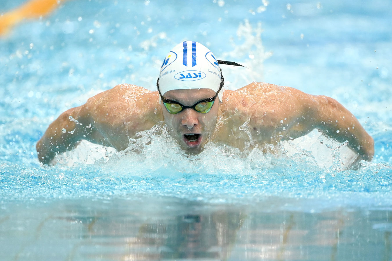 Matt Temple Speeds to Top Time in 100 Butterfly