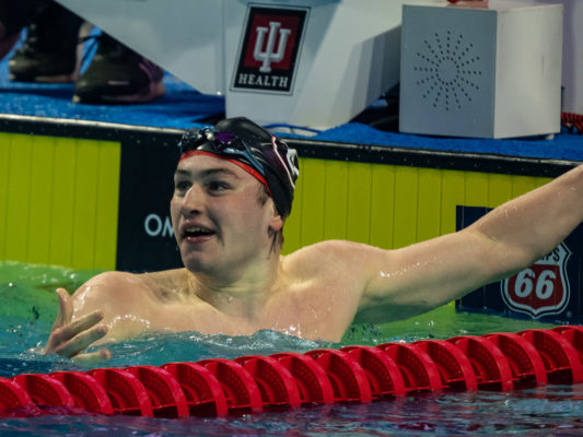 Matt Fallon Scorches Third 50, Holds Off Josh Matheny for 200 Breast Win