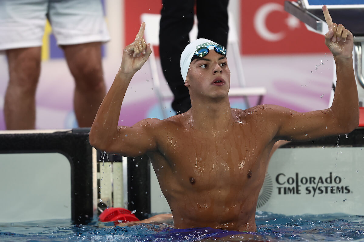 Petar Mitsin Sets WJR Of 3:44.31 In 400 Free At European Juniors