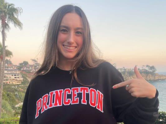 Sydney Willson, Janet Evans' Daughter, Gives 2025 Verbal to Princeton ...