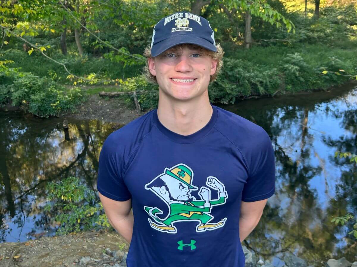 Pennsylvania 3A State Champion Shane Eckler Picks Notre Dame - Swimming ...