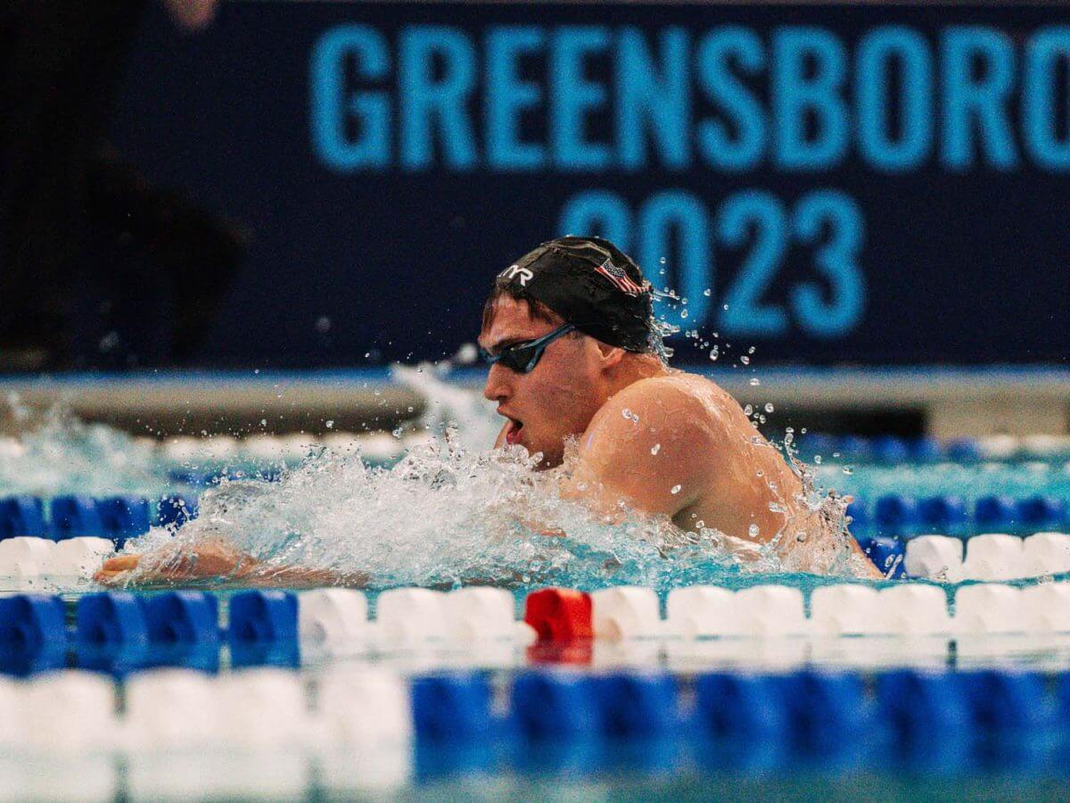 Hubert Kos Impressive in 200 Back; Finke Closes the Deal in 1500