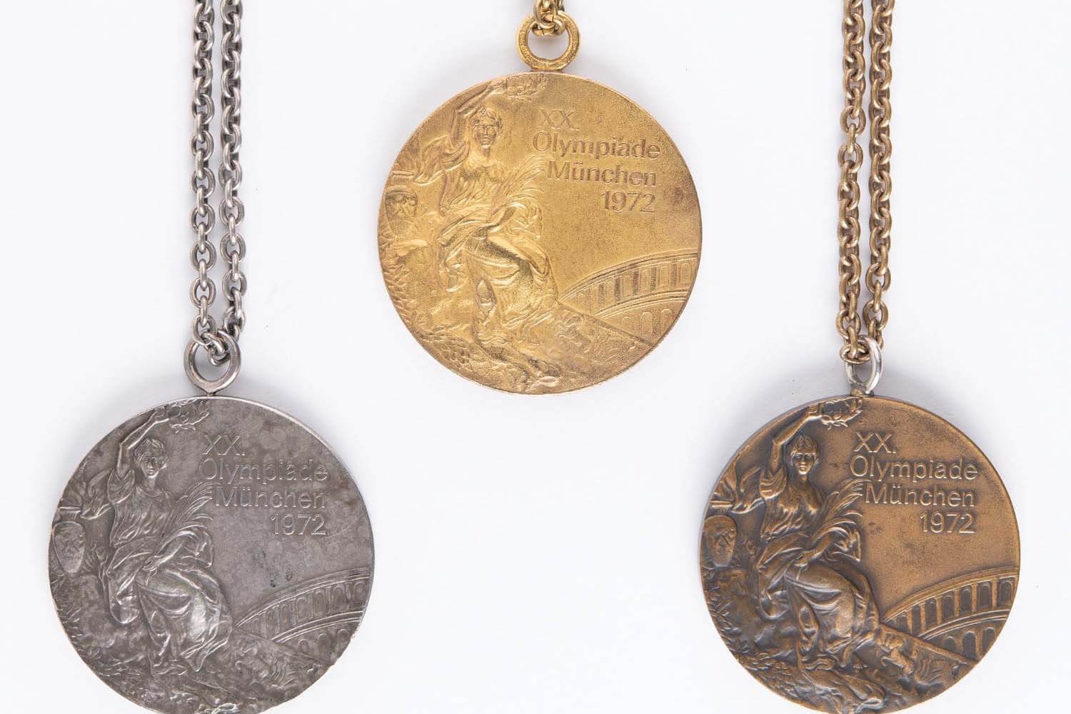Steve Genter Auctioning Off Three Medals from 1972 Olympics