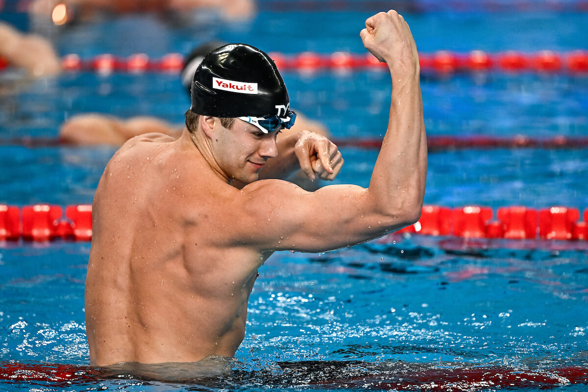 Nic Fink Wins 100m Breaststroke Gold; Peaty Returns To Podium