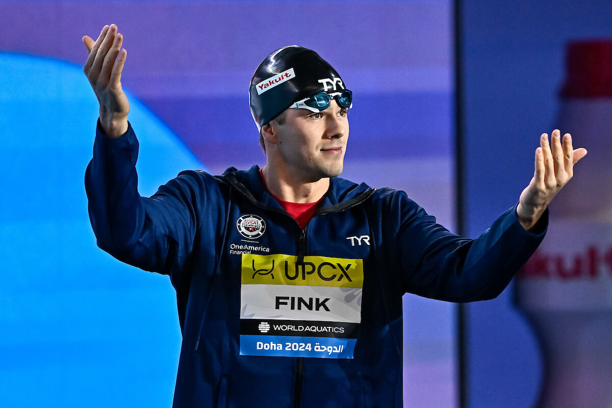 Nic Fink Excelling Beyond Imagination in Final Stretch of Career