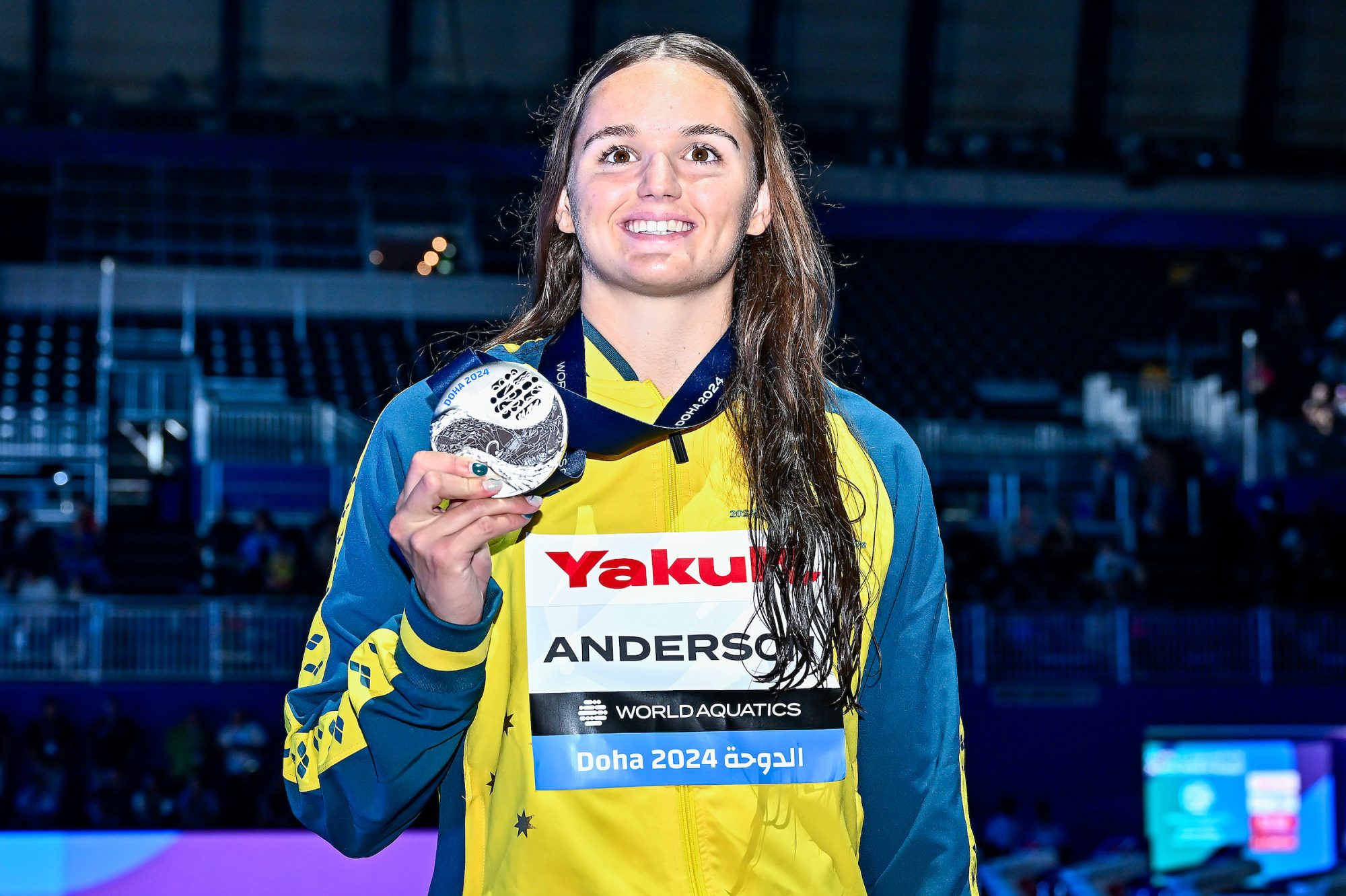 World Championships: Former Gymnast Iona Anderson Makes Leap In Pool