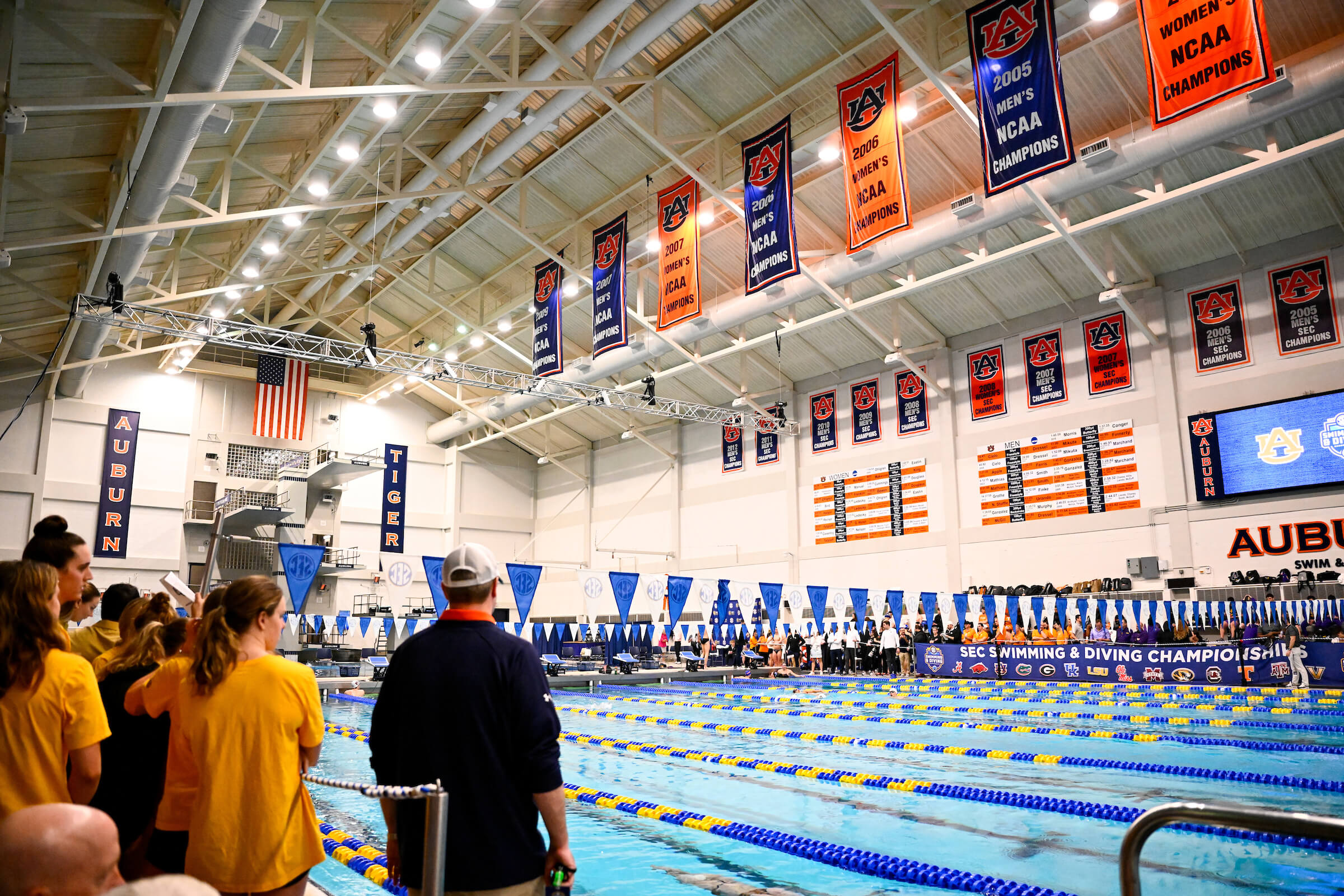 Auburn Women and Men Take Down Alabama in Rivalry Dual Meet - Swimming ...