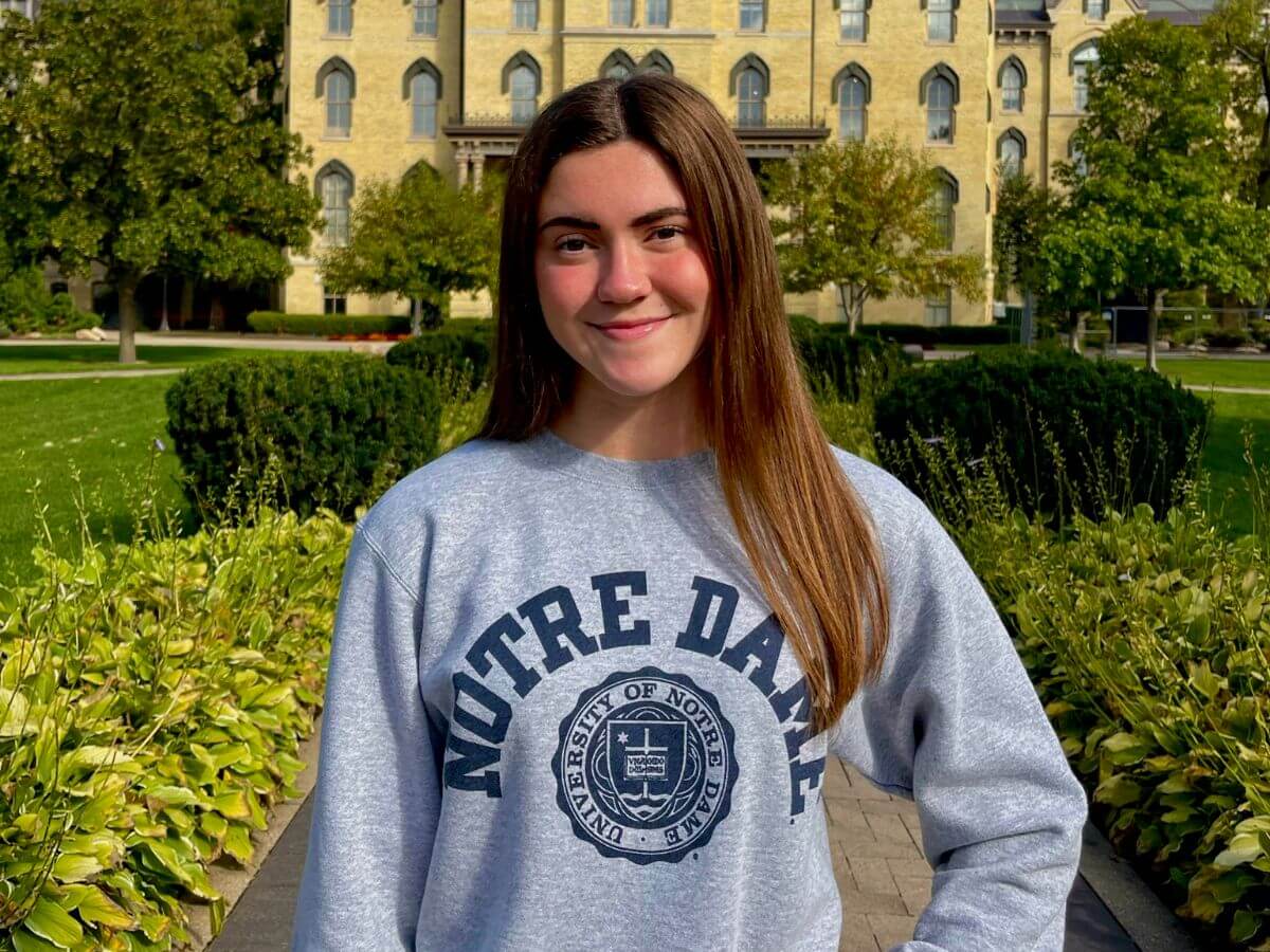 Tess Heavner Verbally Commits to Notre Dame for 2025 - Swimming World