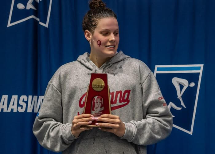 Anna Peplowski Riding Momentum, Targeting 200 Free at Trials