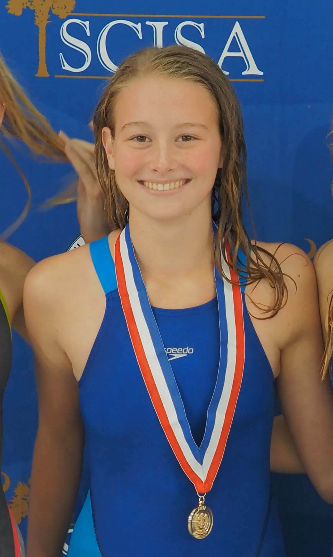 Senior Swimmer Overcomes Challenge During Championship Meet