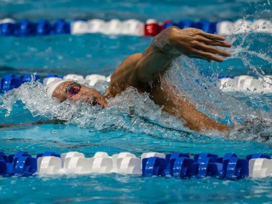 Jordan Crooks Blasts WR, Goes Sub-20 in 50 Freestyle at Worlds