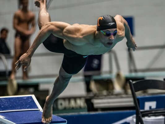 Jordan Crooks Records 17.57 Relay Split, 43.77 100 Fly