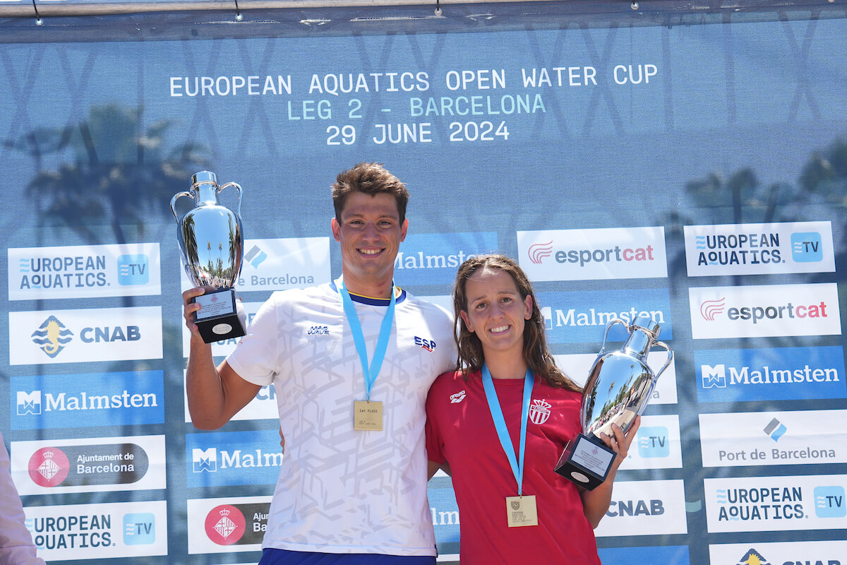 Lisa Pou and Guillem Pujol Win At Open Water Swimming Cup