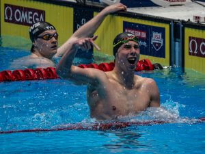 Aaron Shackell Blasts 3:45.03 to Win 400 Feestyle at TYR Champs