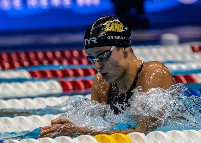 Katie Grimes Pulls Grueling Double in Indianapolis; Another in Paris