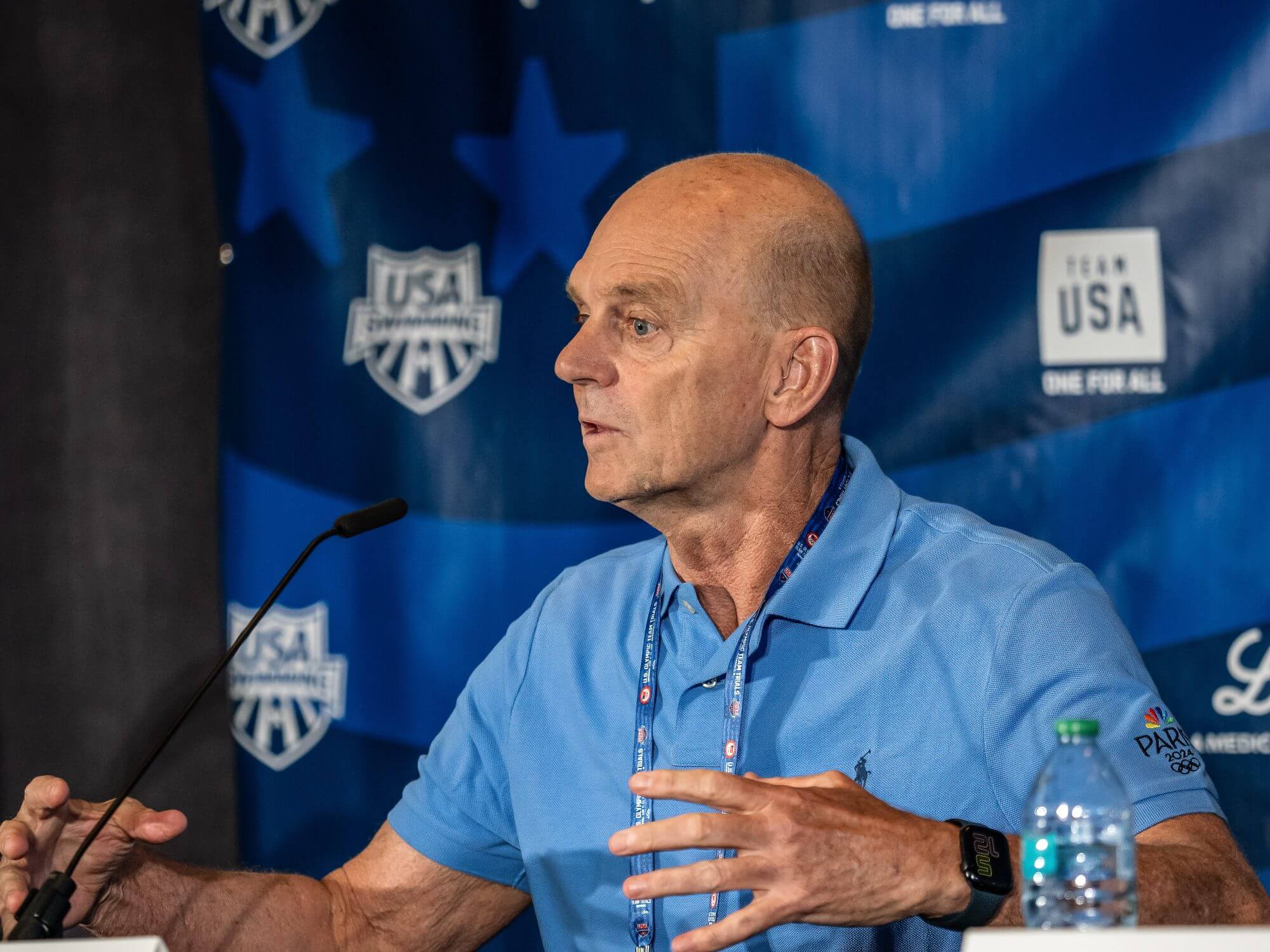 Rowdy Gaines Provides Analysis of U.S. Performances at Trials
