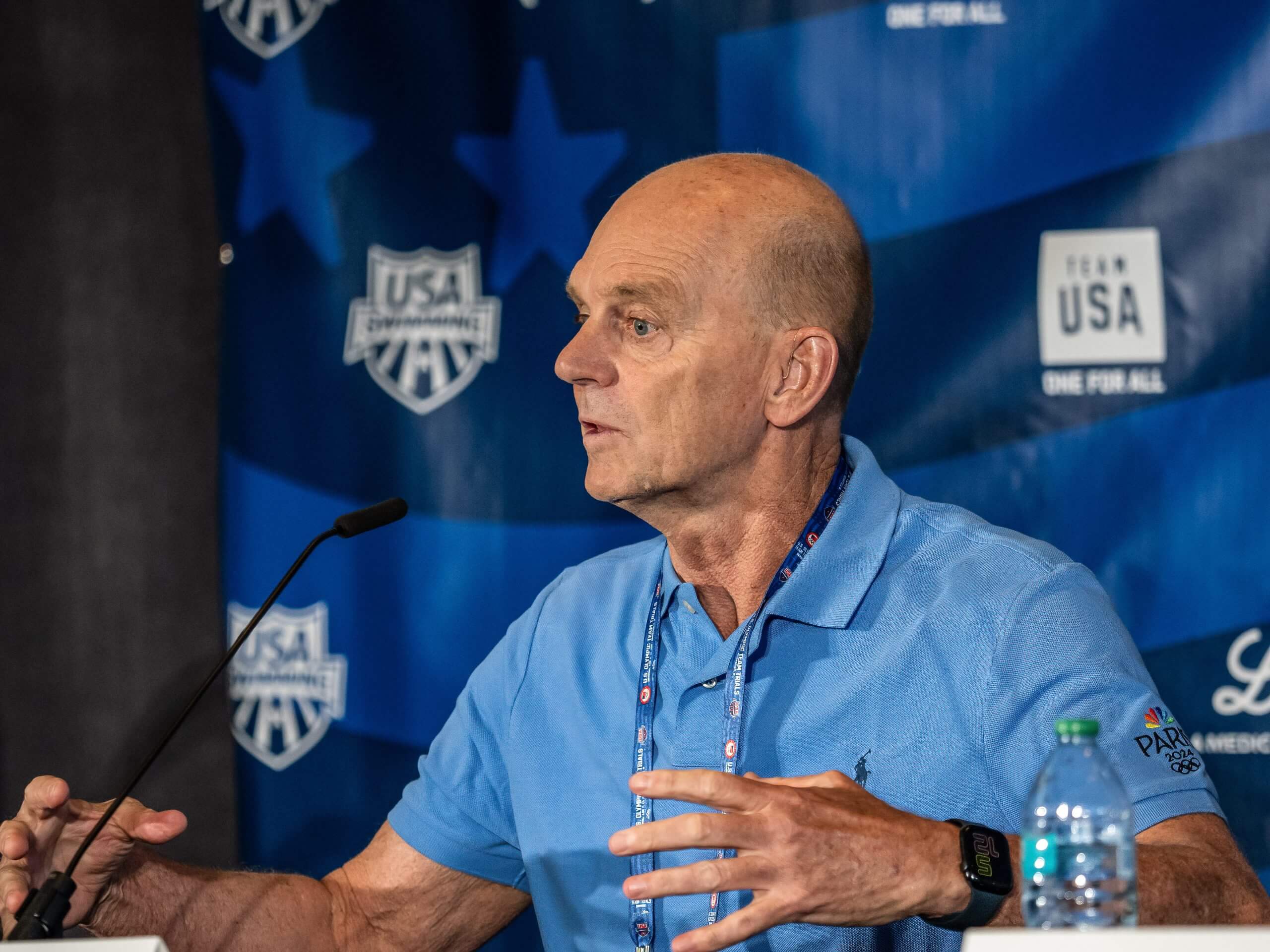Rowdy Gaines Provides Analysis of U.S. Performances at Trials