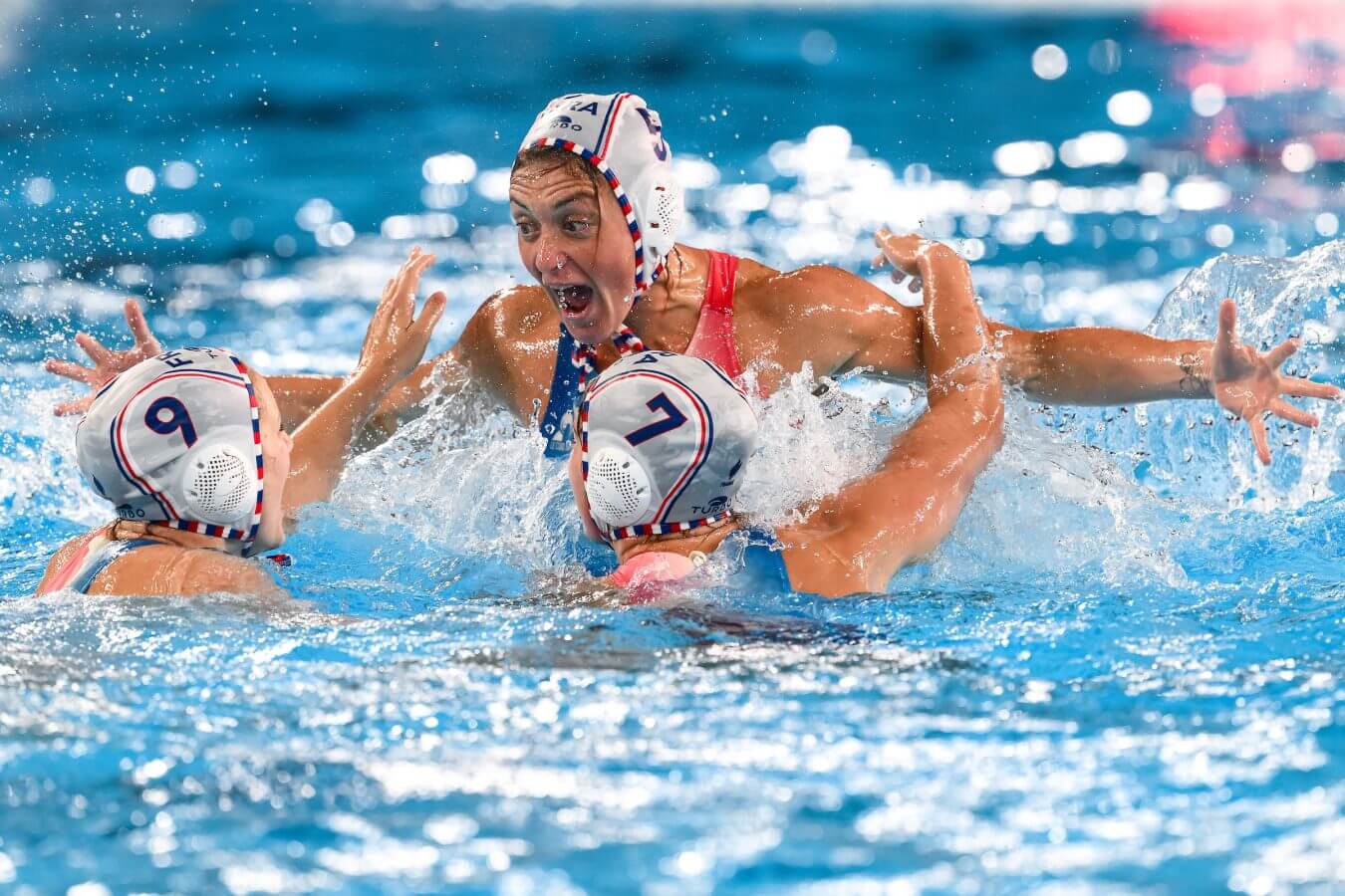 Olympic Women’s Water Polo: Spain Tops U.S.; France Edges Italy