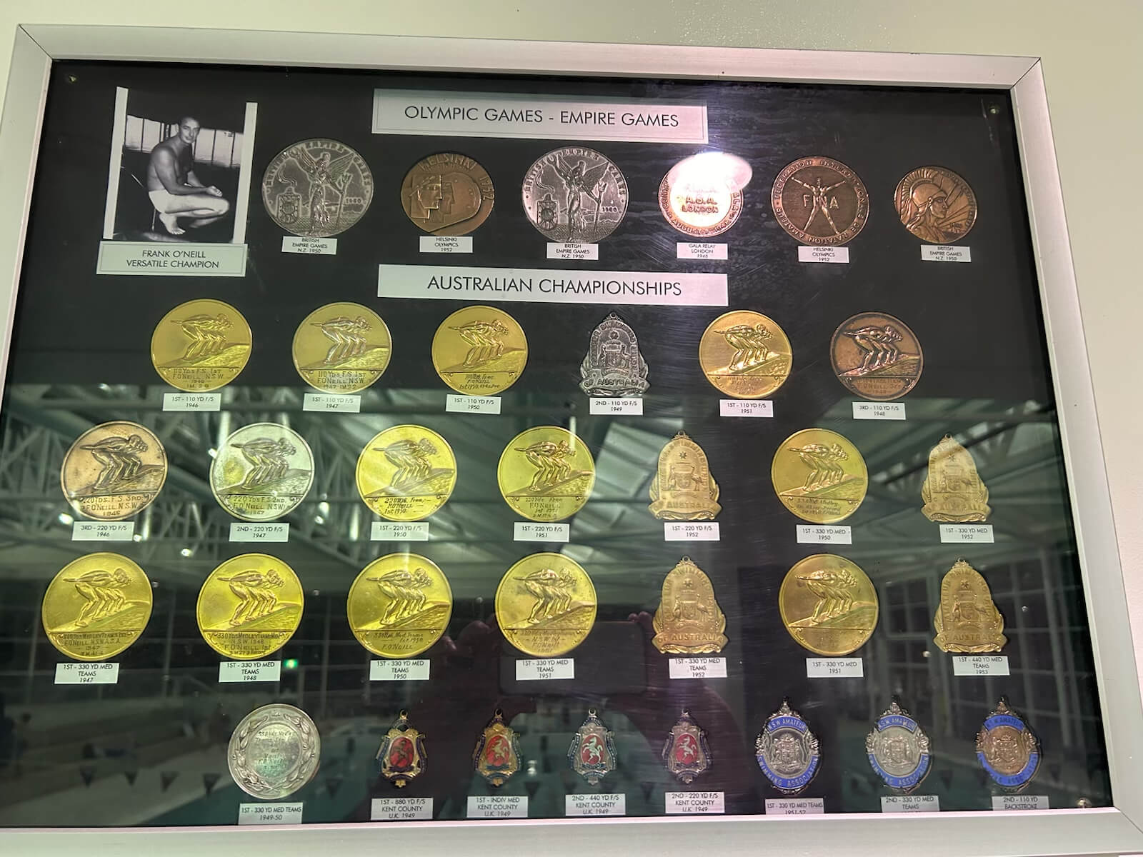 Passages: Frank O’Neill, The First Australian To Break Minute for 110 ...