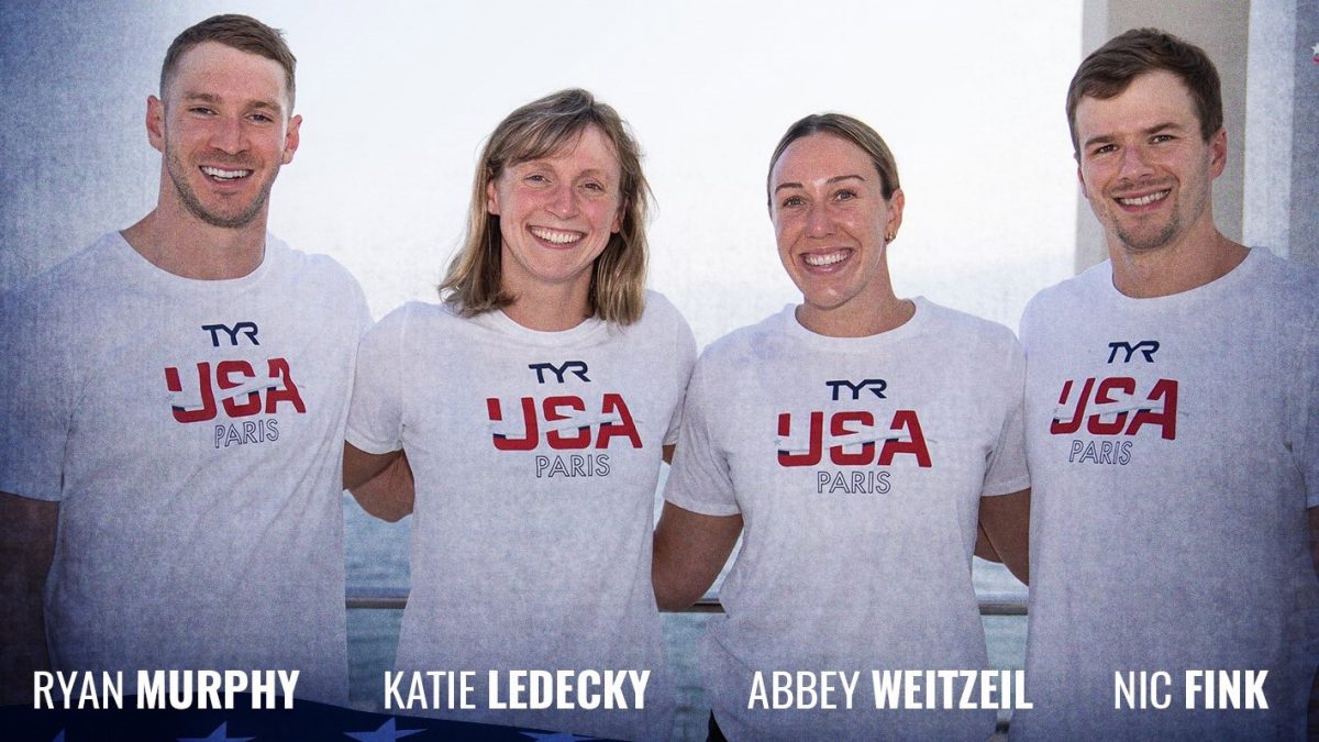 Olympics Captains Named for US Swimming Team in Paris