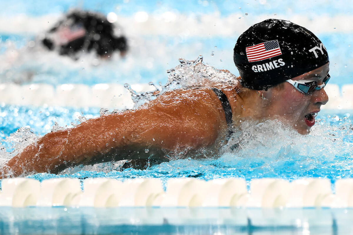 Katie Grimes, Claire Weinstein Post Strong Swims at Sectionals