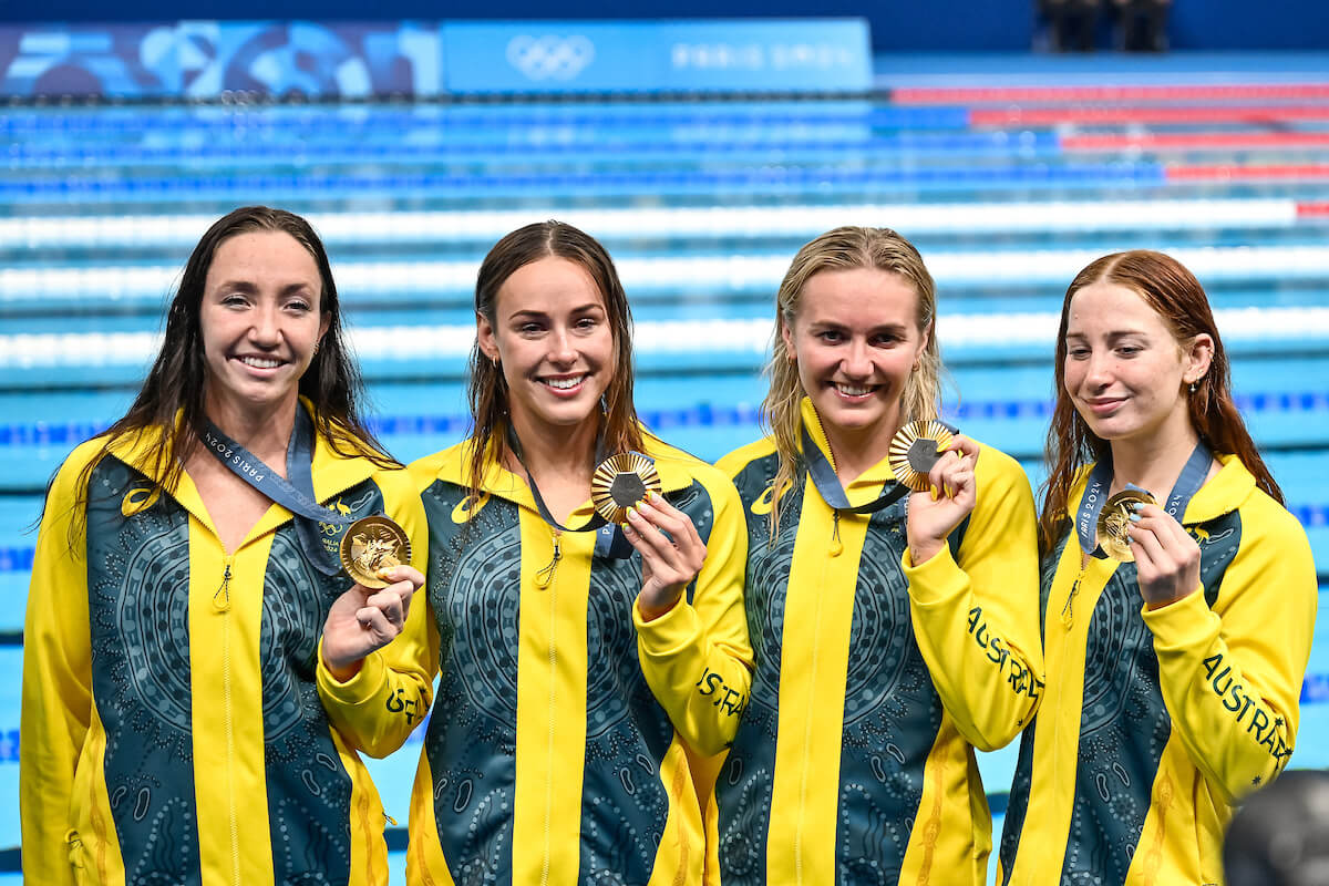 Ariarne Titmus Anchors Australia to Olympic Gold in 800 Free Relay