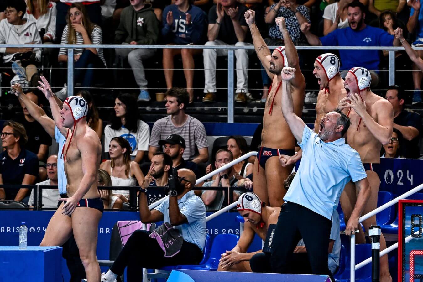 Olympic Men’s Water Polo: Marko Vavic, Adrian Weinberg Lead U.S. to Semifinals