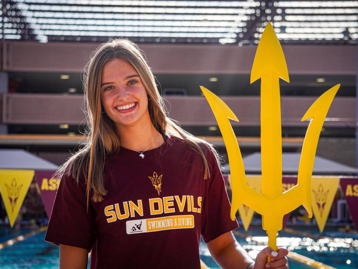 Sun Devils Score 2026 Pledge From Backstroker Alyssa Albertyn ...