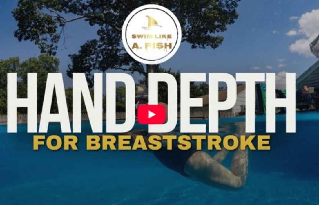 Understanding Hand Depth for Speed, Efficiency in Breaststroke