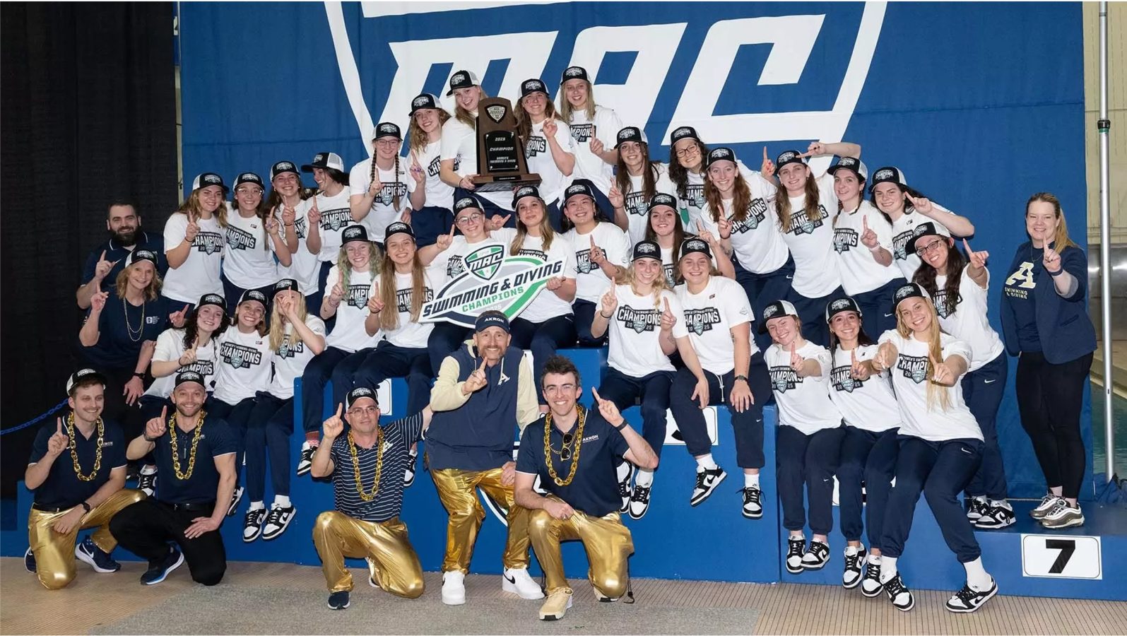 Akron Rolls to MAC Women's Championship Behind Abby Daniel