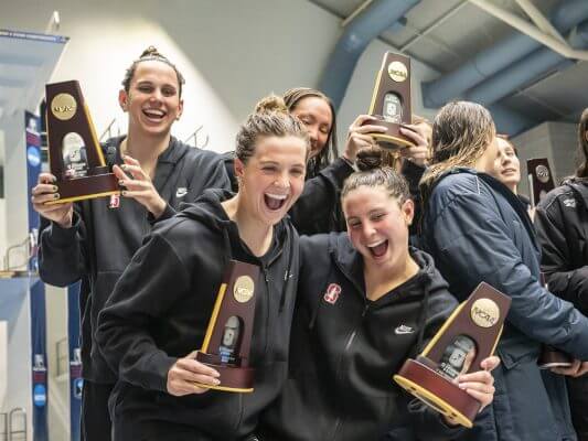 NCAA Women: Stanford Stuns Field to Claim 800 Free Relay