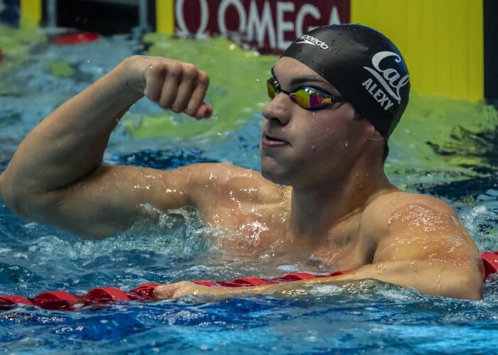 Jack Alexy Dominates 50 Free, Santo Condorelli Qualifies for Team