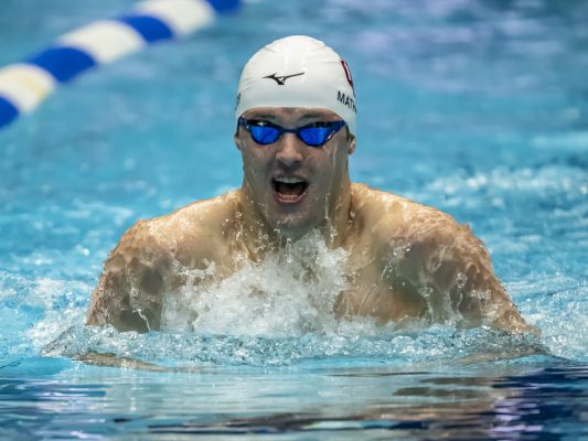 Josh Matheny Holds Off AJ Pouch For 200 Breast Win