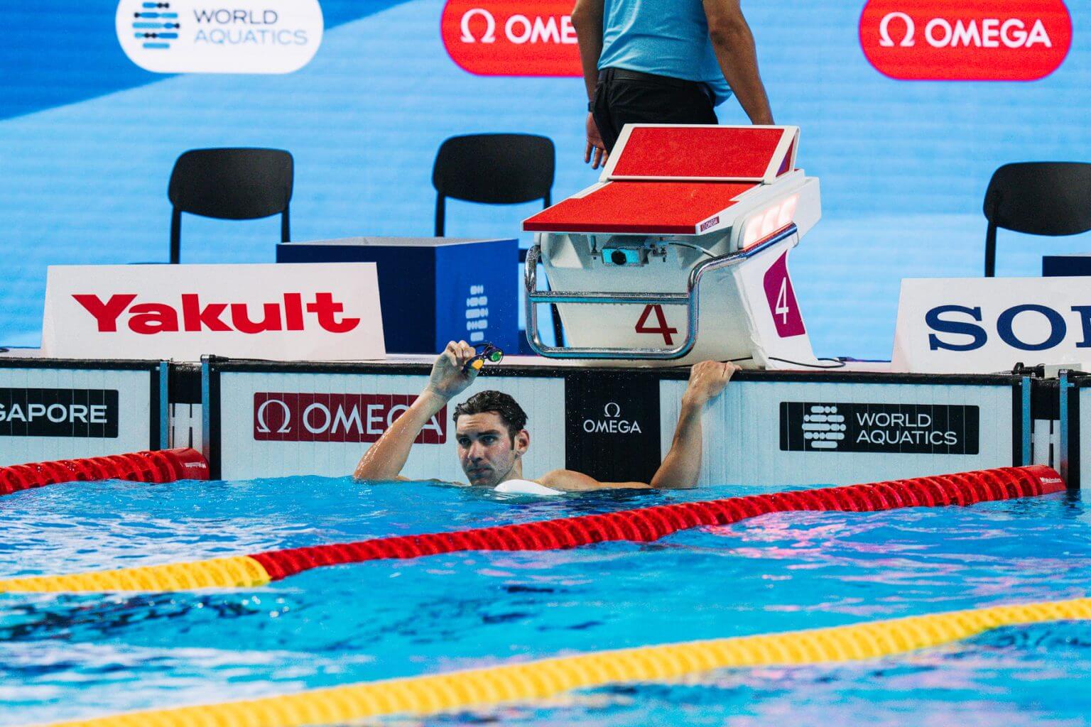 Jack Alexy Blasts Dressel's American Record in 100 Freestyle