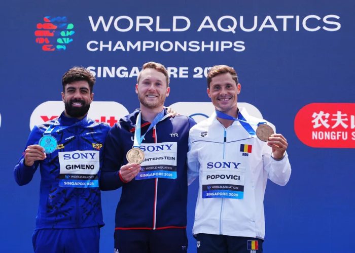 World Championships: U.S.'s James Lichtenstein Wins High Dive