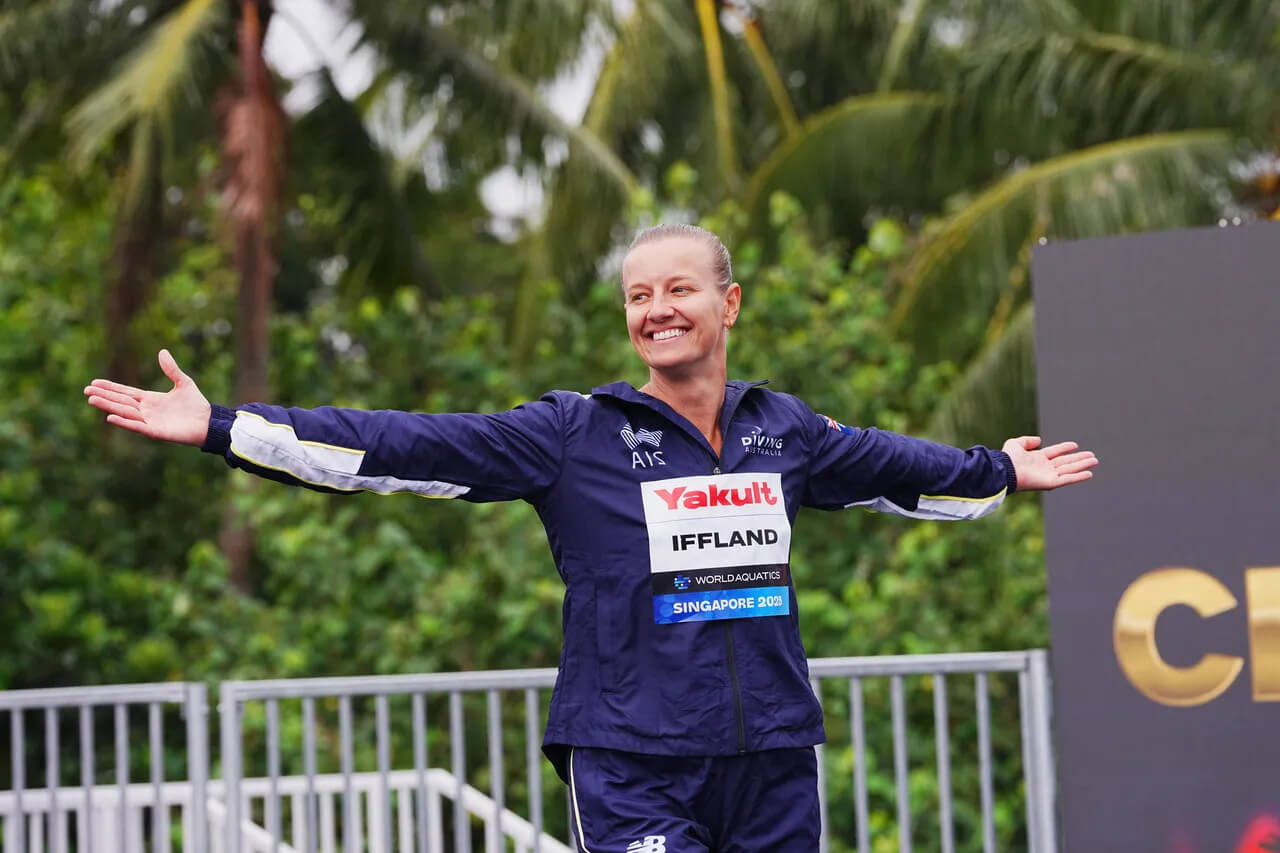 World Championships: Rhiannan Iffland Wins Women’s High Diving