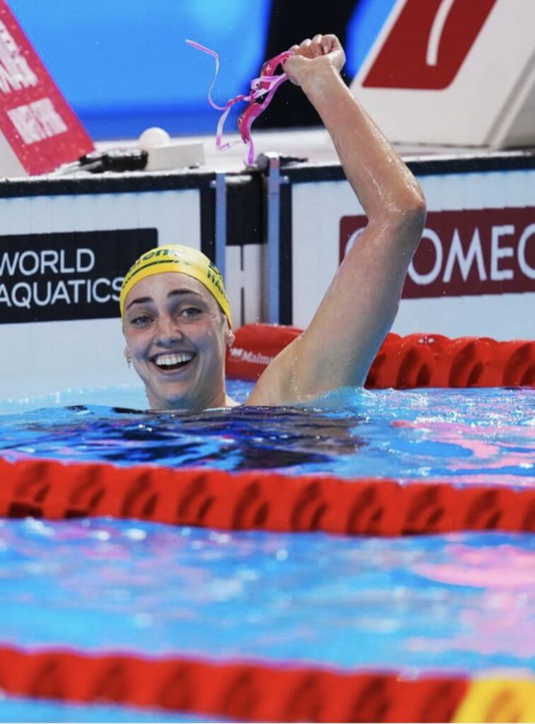 Top-20 Women's Swimmers in the World: All Americans & Aussies