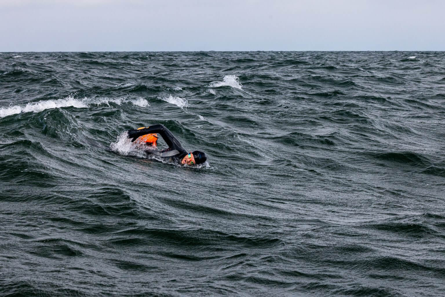 Valkevičius Swims Baltic Sea From Sweden to Lithuania
